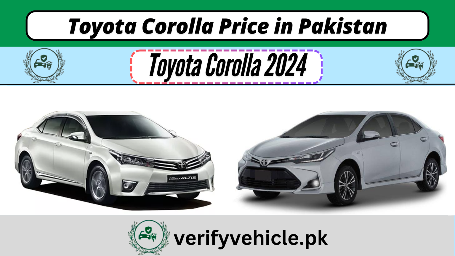 Toyota Corolla Price in Pakistan