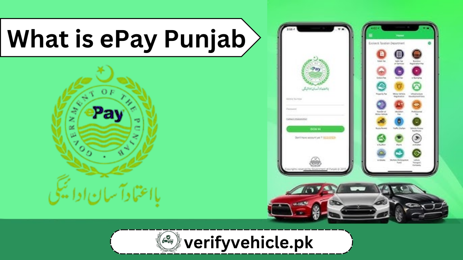 Smart Card for Vehicle Registration in Punjab